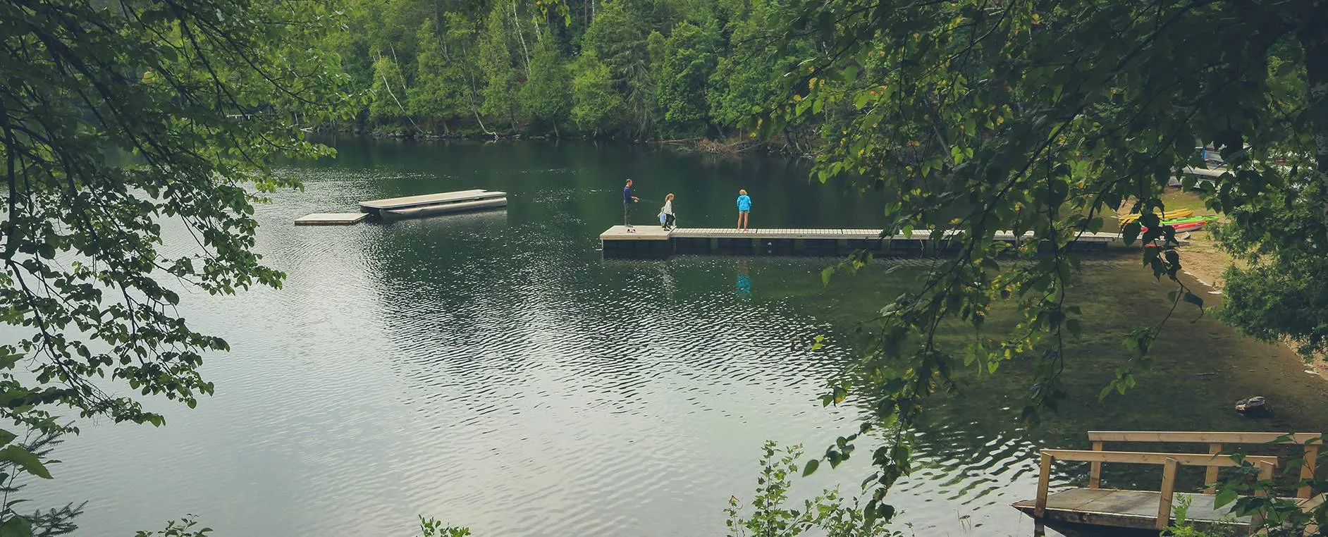 Trekker at Rock Ridge - Camp Shamineau
